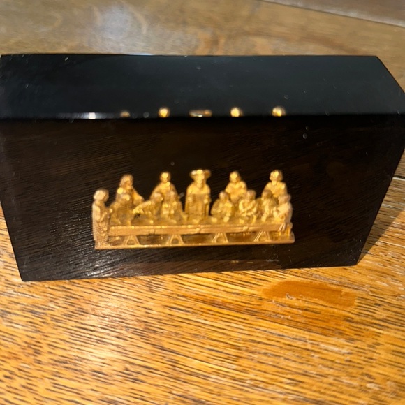 Vintage hand carved lucite “The Last Supper | Accents | Vintage Hand ...